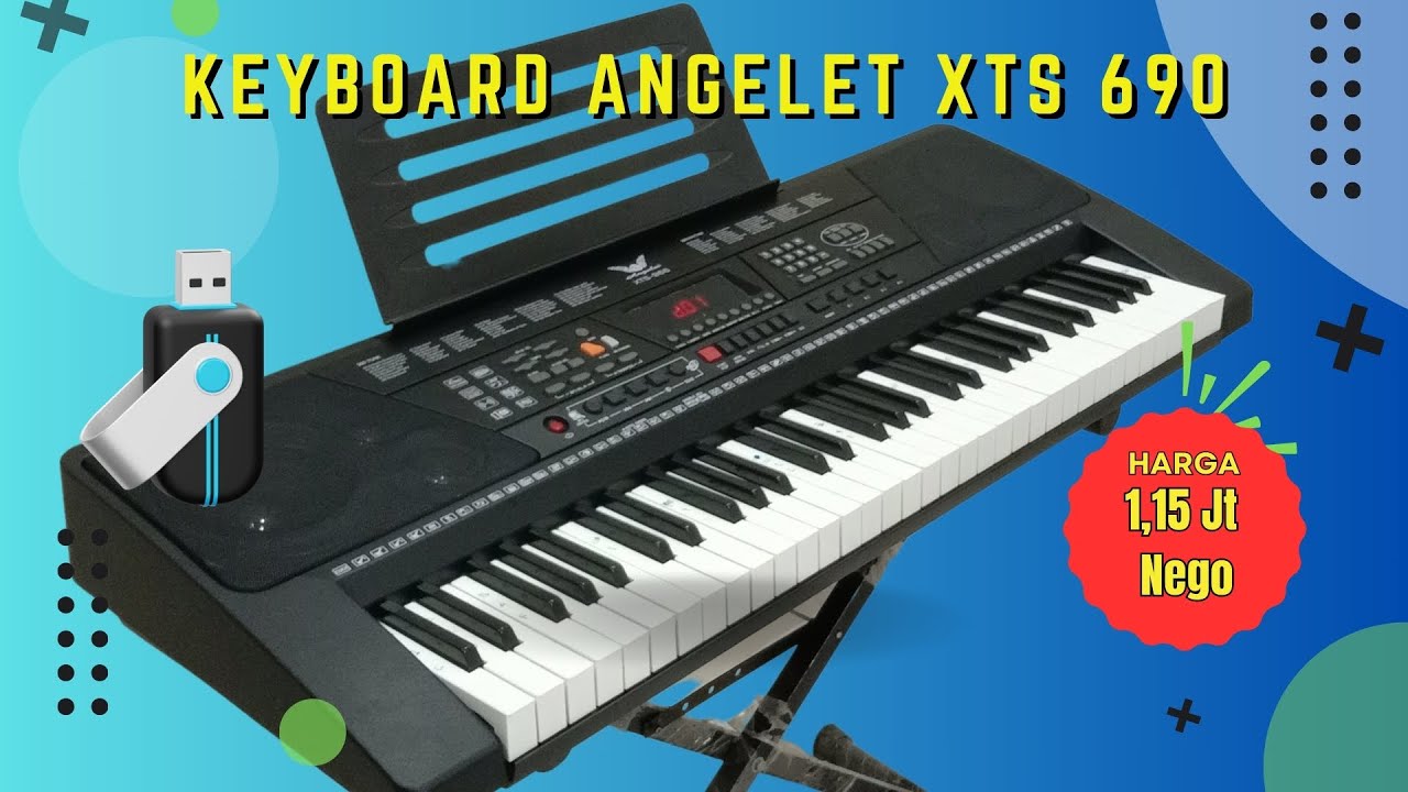 Keyboard Angelet XTS 966 Flasdisk | Ready Stock di Kitboard Pancur Batu ...