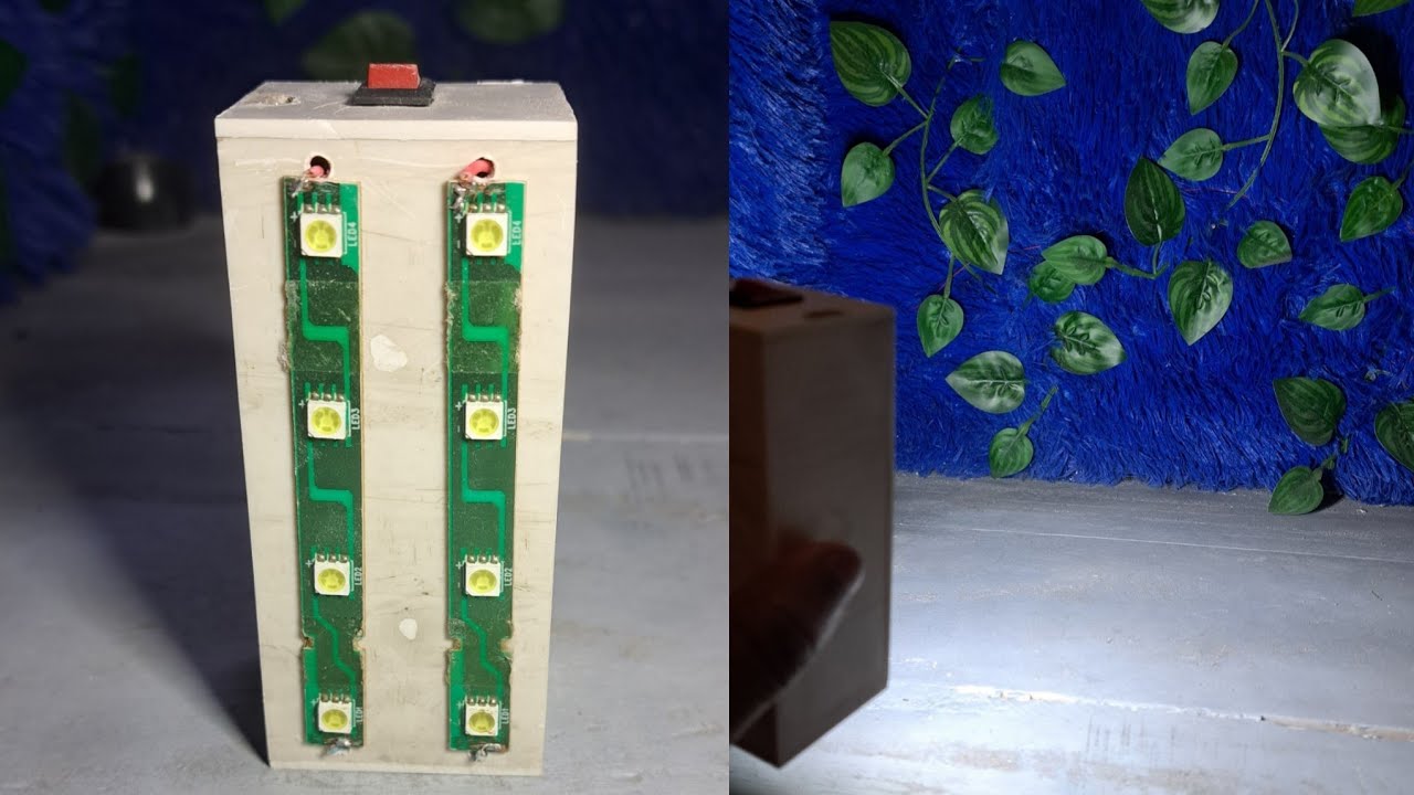 How to make reachable light #emergencylight #diy - YouTube