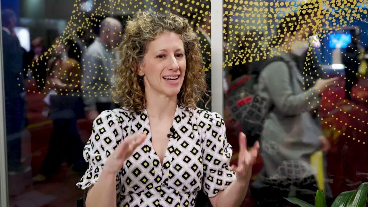 Stephanie Fried from Fandom, in the Stagwell Content Studio @ CES 2024 - YouTube