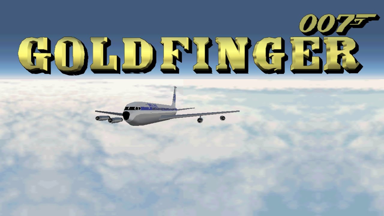 Goldfinger 64 - Plane - 00 Agent [Real N64 Footage] - YouTube