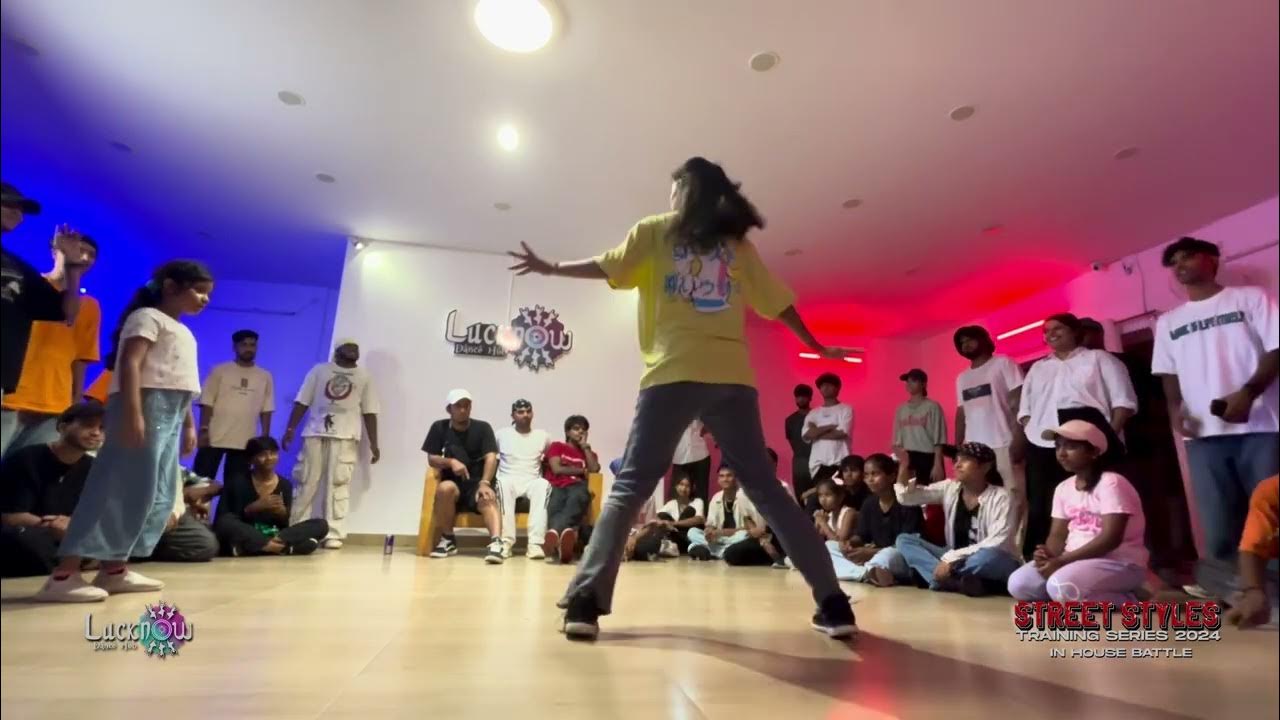 AQSA VS NANDITA | 1 ON 1 IN HOUSE BATTLE I LUCKNOW DANCE HUB I STREET STYLES TRAINING SERIES ...