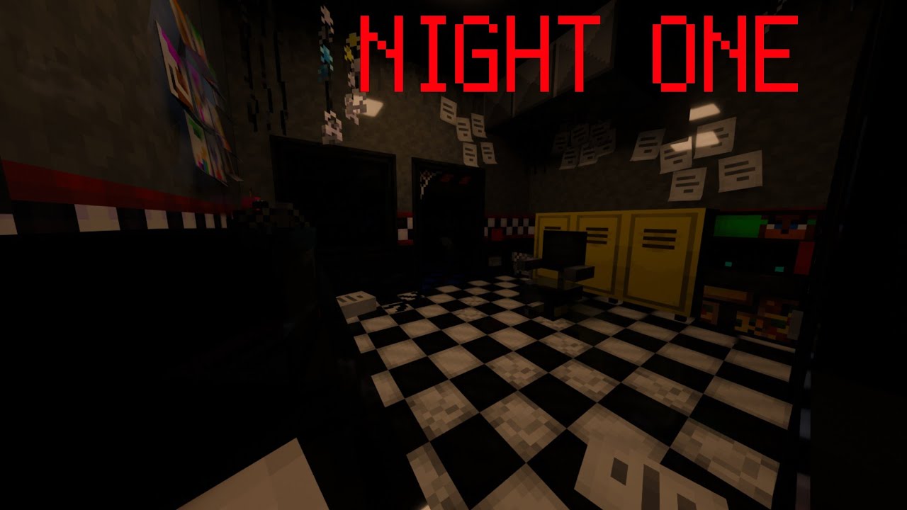 Night shift /The Lost Story/ (Minecraft Five Nights At Freddy's series ...