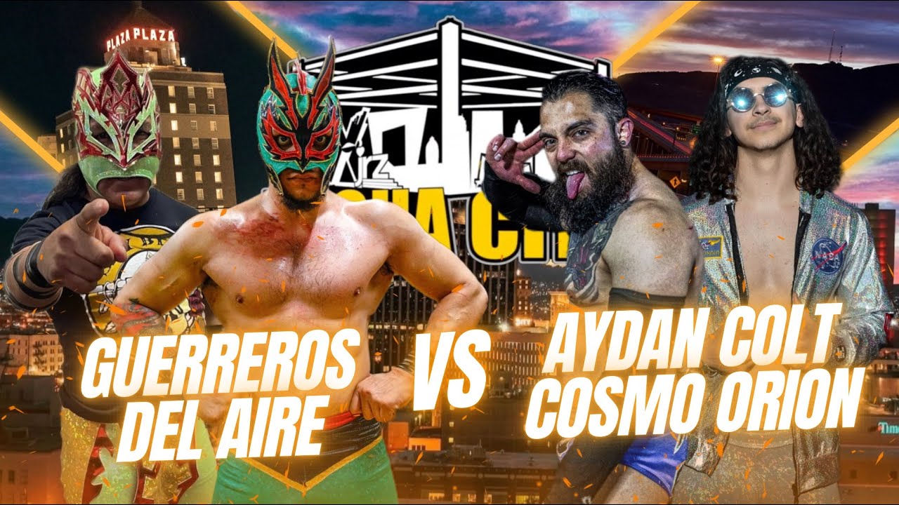 Dragon & Skybird vs Cosmo Orion & Aydan Colt | Lucha City - YouTube