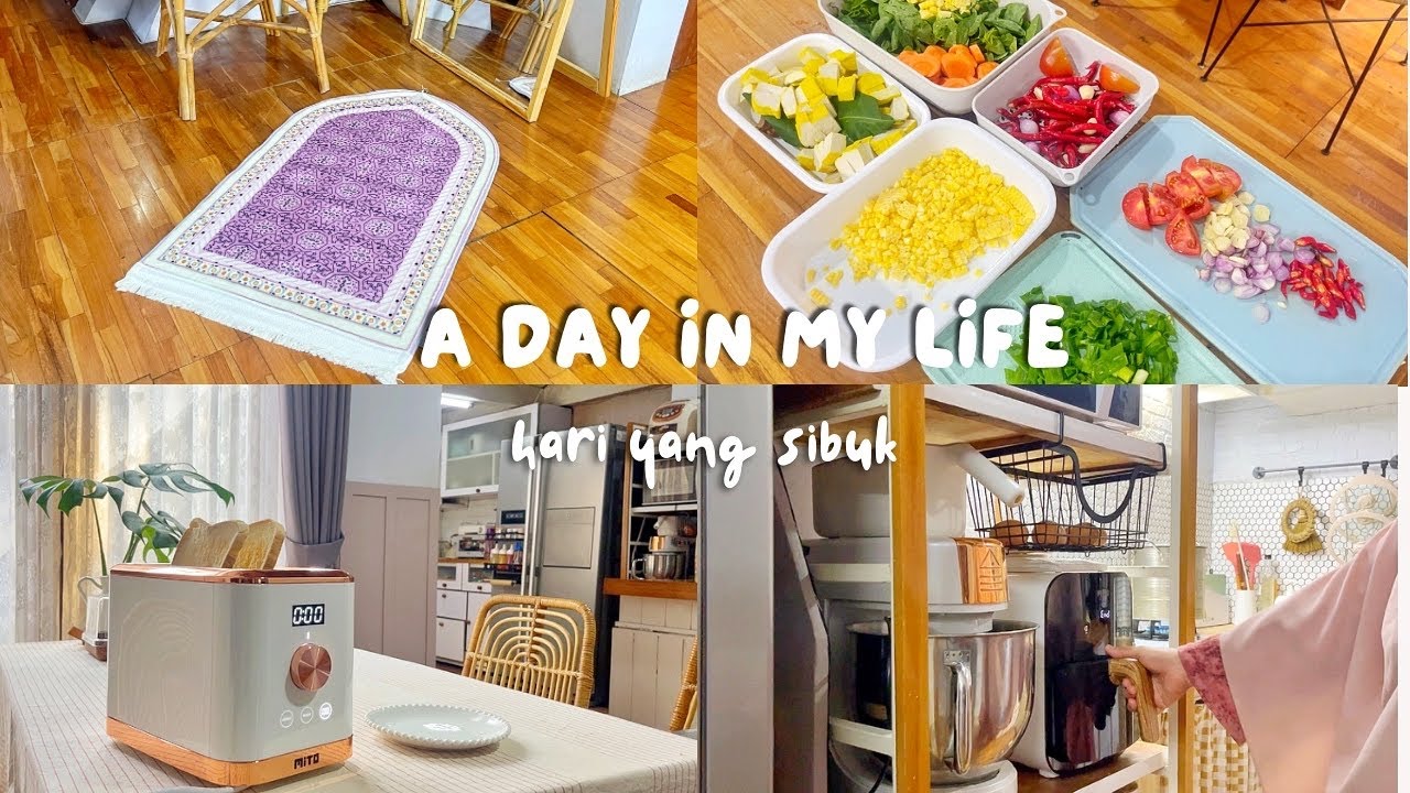 #dailyvlog RUTINITAS PAGI SAMPAI SORE/ UNBOXING SAJADAH DAN DIGITAL ...