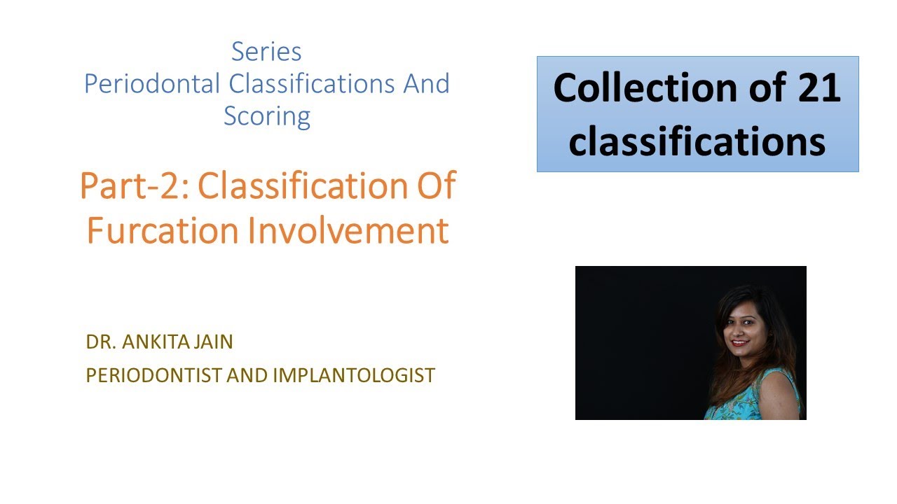 Classification series-part-2 (A)-Furcation Involvement-21 types|1951 ...