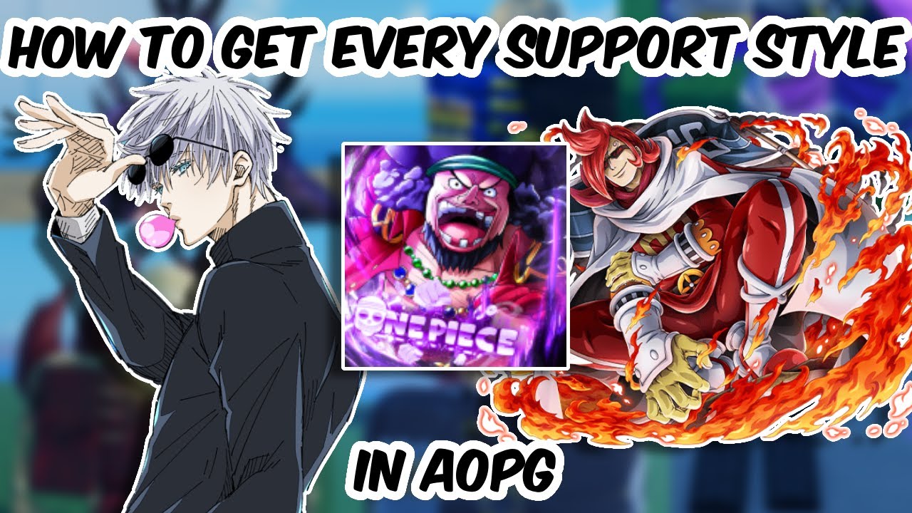 [AOPG] How To Get Every Support Style. - YouTube