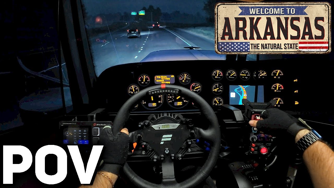 Arkansas DLC TRIPLE SCREEN ACTION with ATS! - YouTube