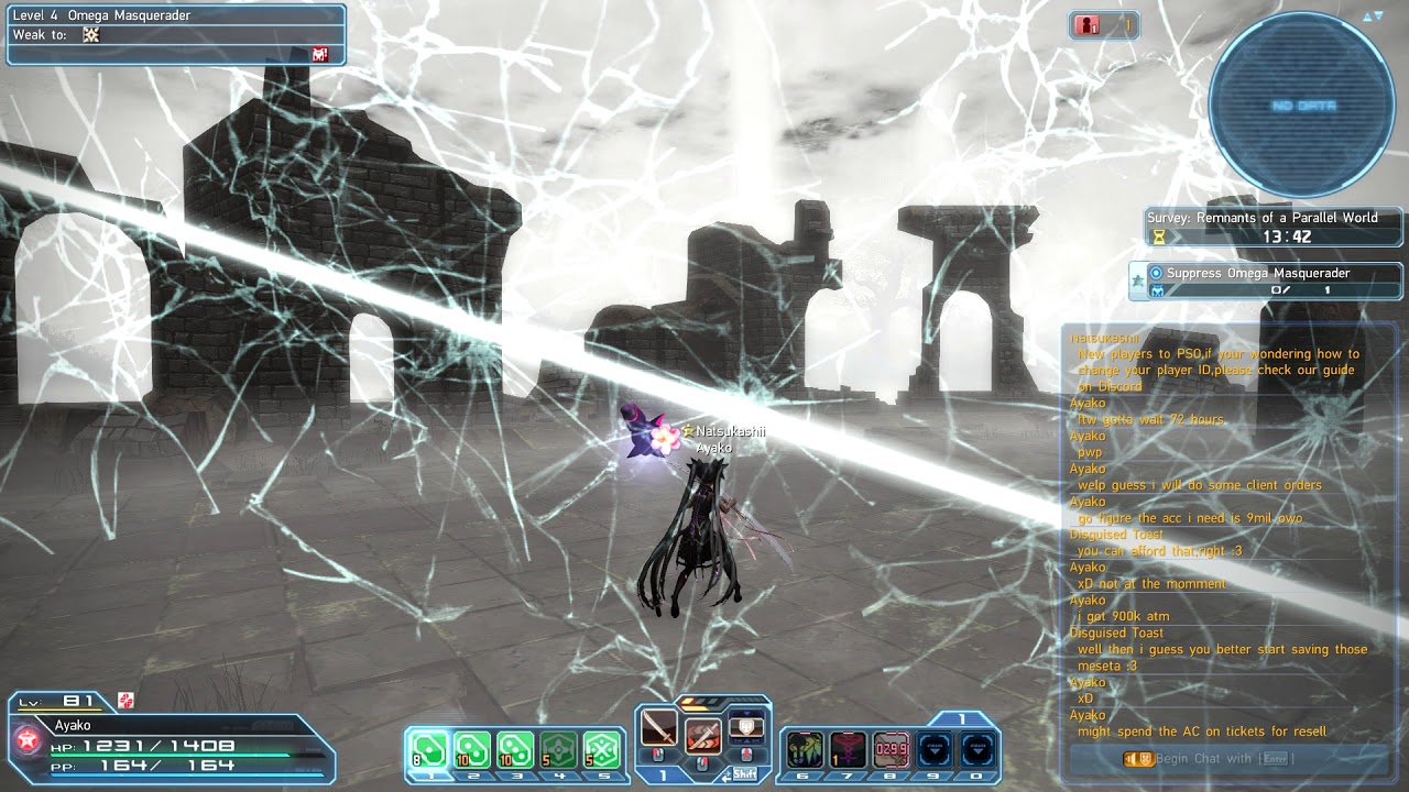 Pso2, Survey:Remnants of a Parallel World - YouTube