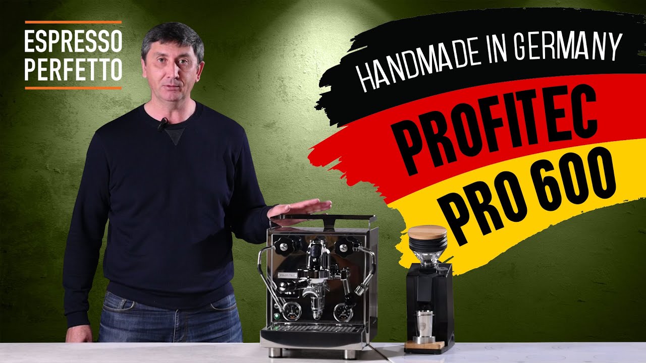 Profitec Pro 600 эспрессо-машина для новых возможностей - YouTube