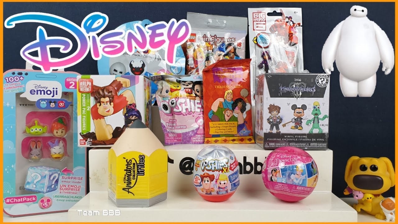 UNBOXING DISNEY COLLECTIBLES 2 Kingdom Hearts Lego Big Hero 6 Tsum Tsum ...