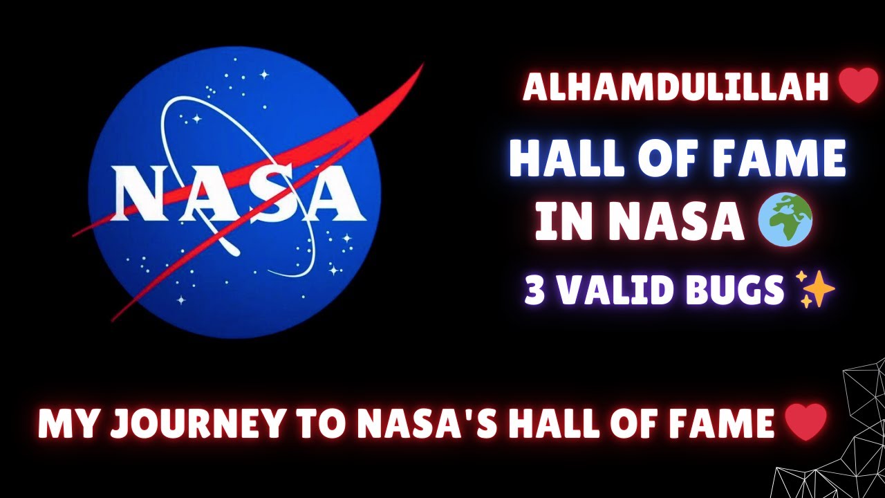 My Journey to NASA's Hall of Fame: A Bugcrowd Success Story - YouTube