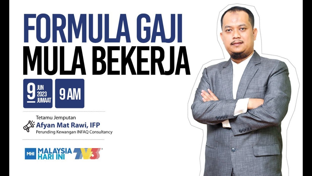 Formula Gaji Mula Bekerja | MHI | TV3 (9 Jun 2023) - YouTube