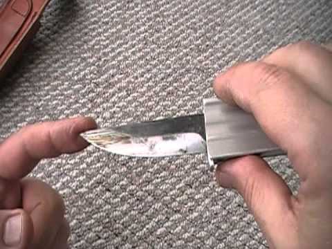 KÄÄNTOPUUKKO Heimo Roselli folding knife - YouTube
