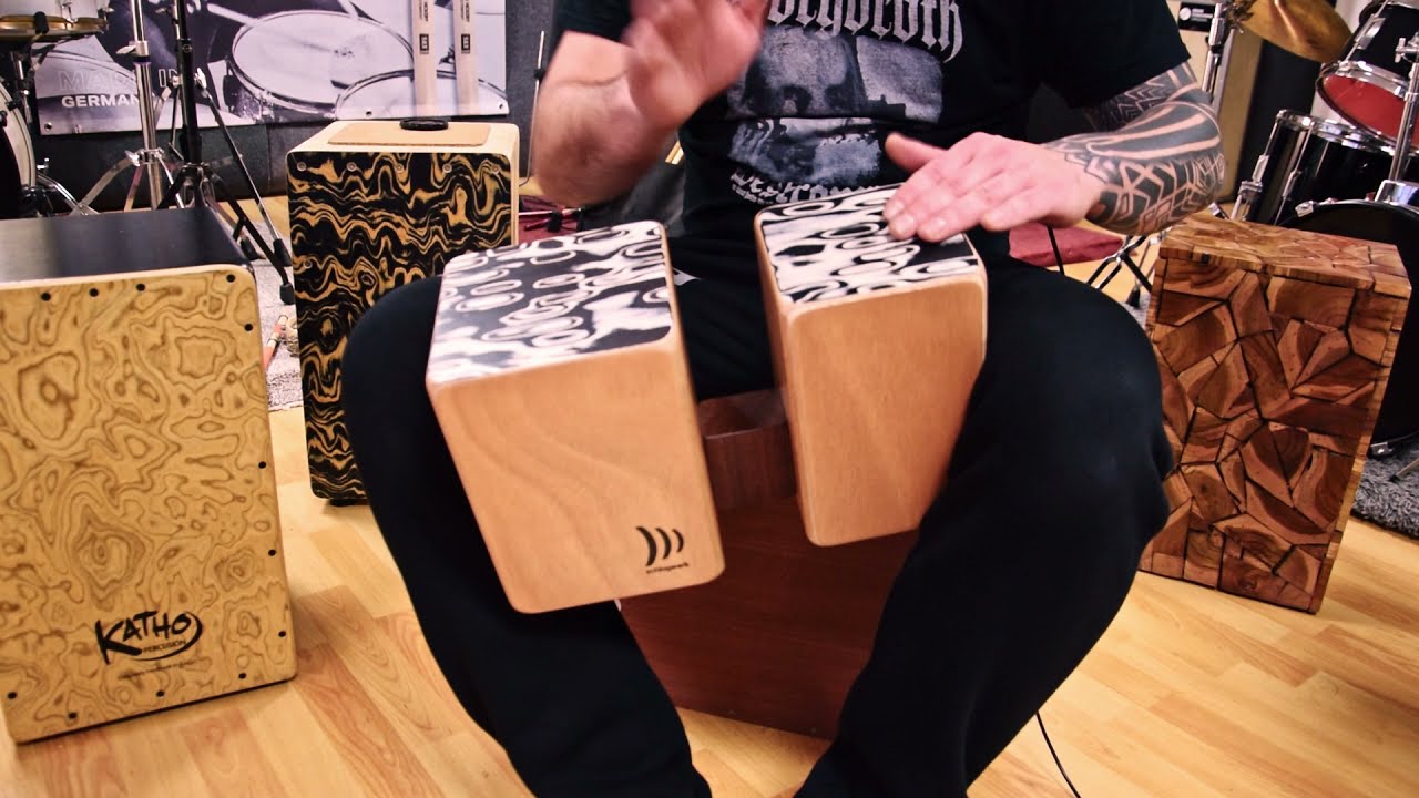 Pure Percussion Drumsong #3 // "Bongo´n´Cajon" - YouTube