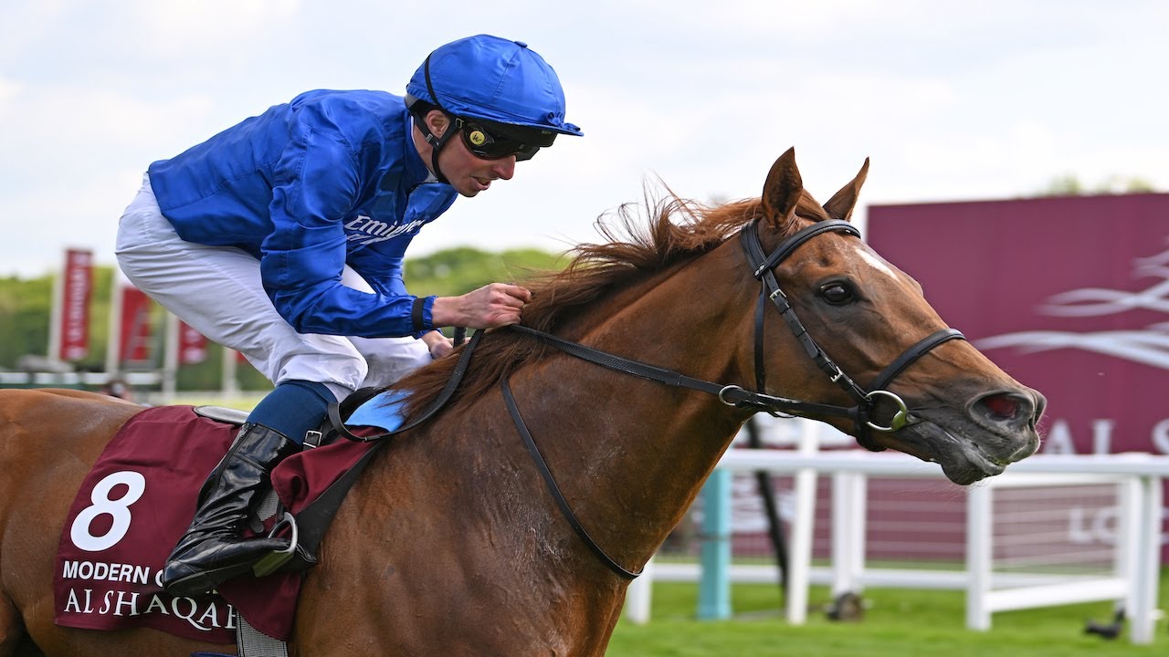 Wow! MODERN GAMES shows a dazzling turn of foot to win the Lockinge ...