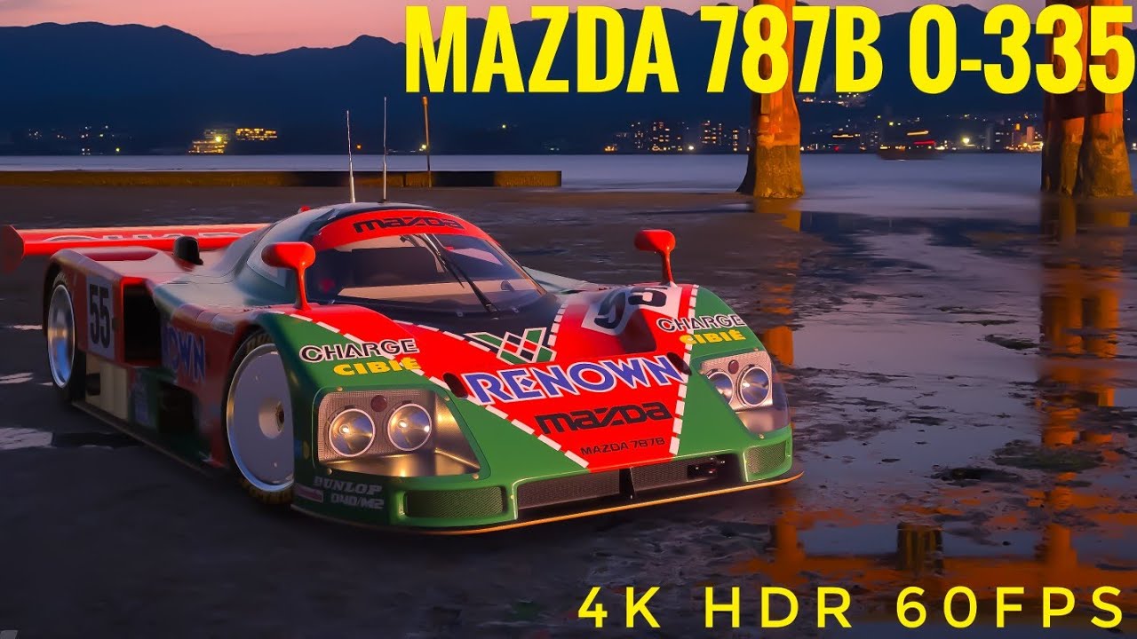 Mazda 787b tuned up to 989 hp and Gameplay | GT7 - YouTube