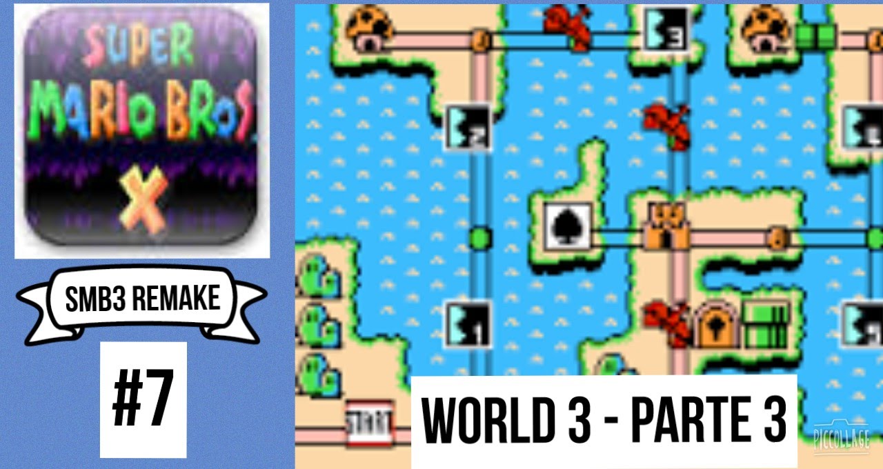 SMBX SMB3 Remake #7 World 3 - Parte 1 - YouTube