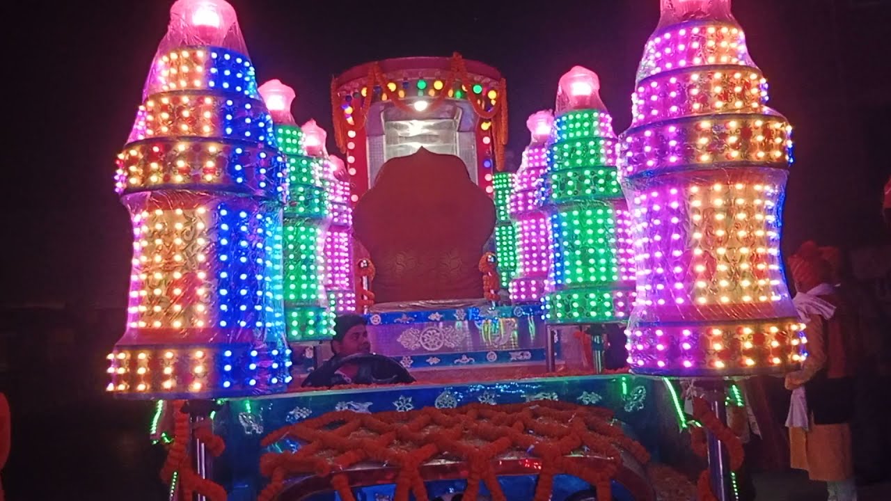 #dj #new road lights #thela #chhata light 9125349490 #varanasi - YouTube