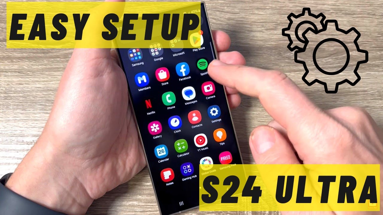 📱 Easy Setup for Your Samsung Galaxy S24 Ultra! 📱 - YouTube