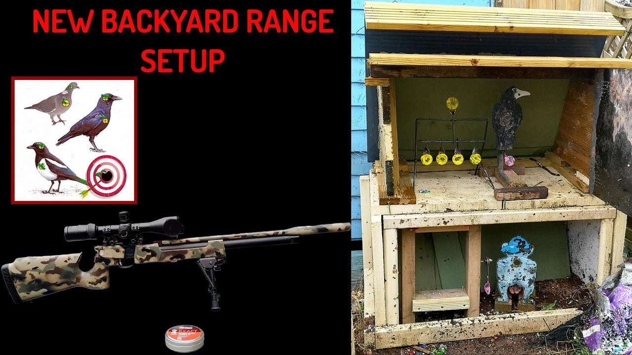 NEW BACKYARD RANGE SETUP - YouTube