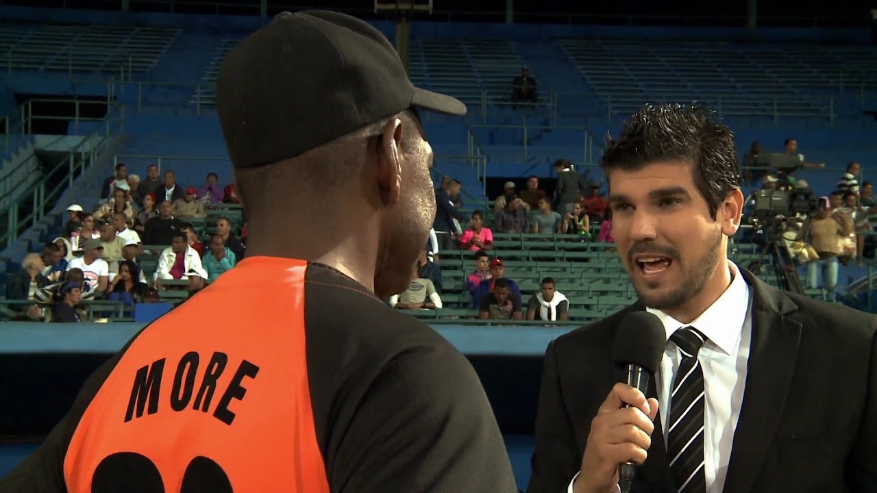 Hector Villar para ESPN antes de la serie del caribe - YouTube