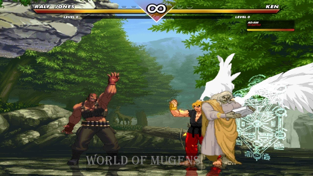 [Street Fighter Mugen] Ken & Adam Vs RalfJones (Hard Mode) - YouTube