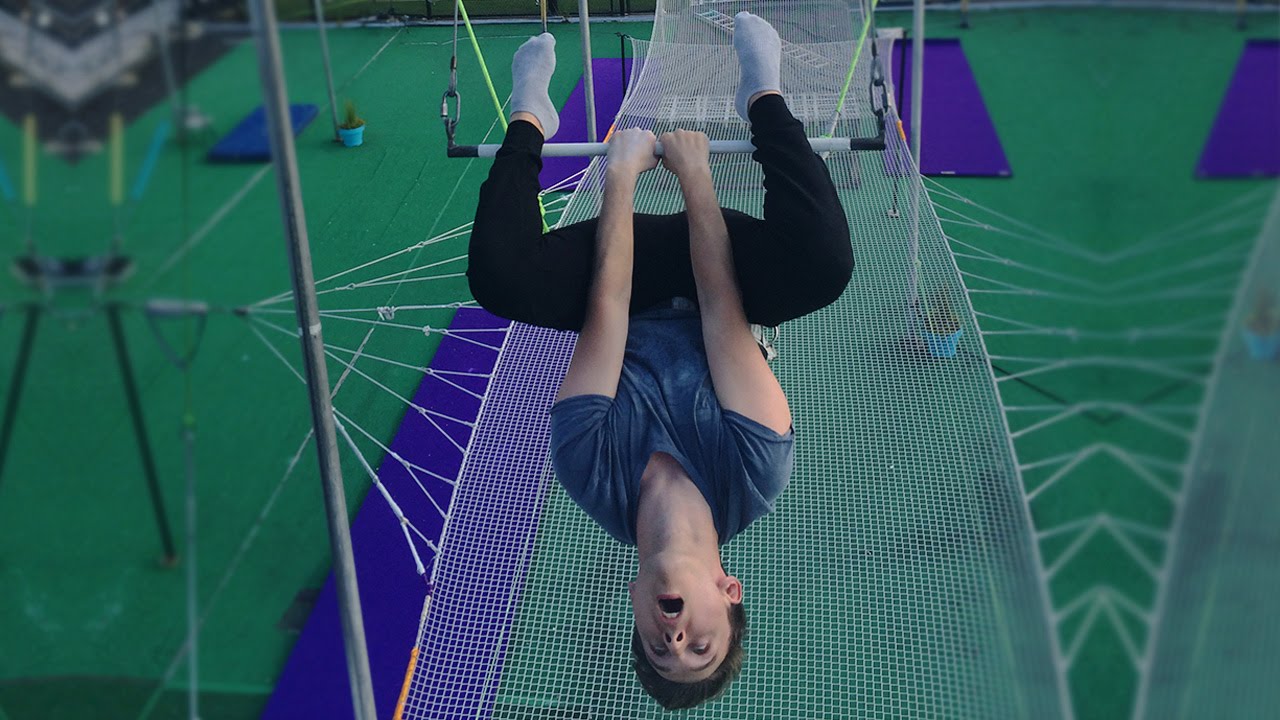Trapezing in New York! - YouTube