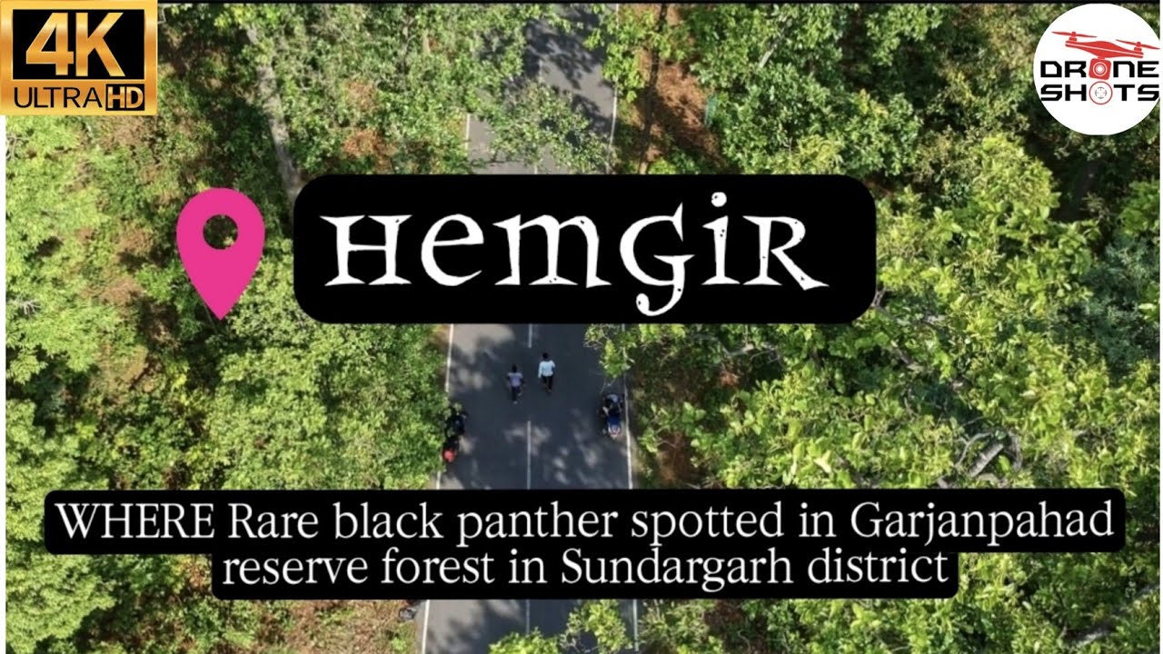 Hemgir Forest Range under Sundargarh Forest Division || DRONE SHOTS 👌 ...