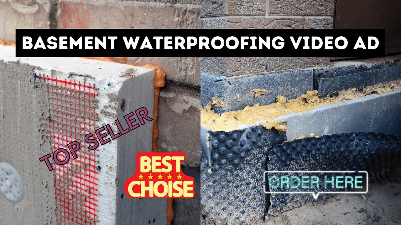 Basement Waterproofing Service White Board Animated Promo Video AD ...