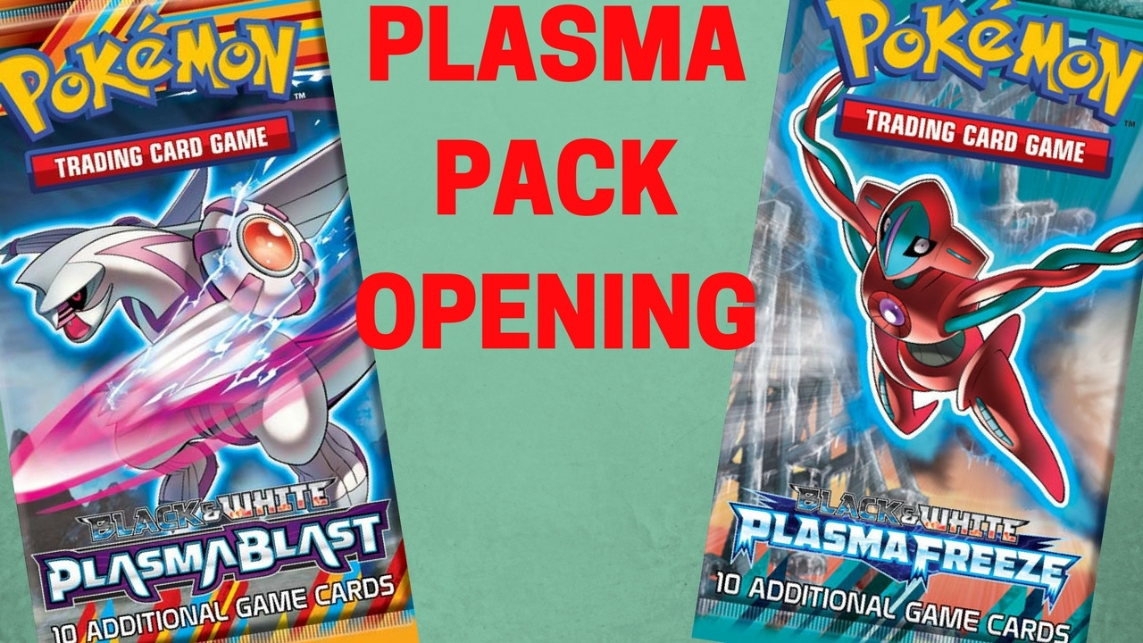 PLASMA PACKS! Opening Plasma Freeze and Plasma Blast packs! - YouTube