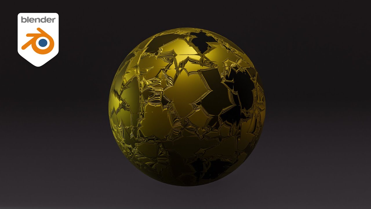 Gold Sci-fi Procedural Material - YouTube