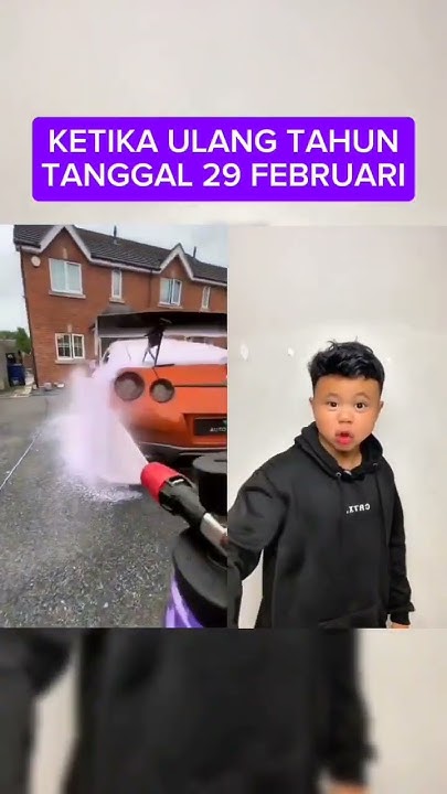 KETIKA ULANG TAHUN TANGGAL 29 FEBRUARI #viralvideo - YouTube