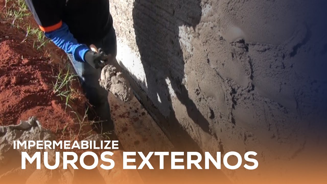 Aprenda a impermeabilizar muros externos agora! - YouTube