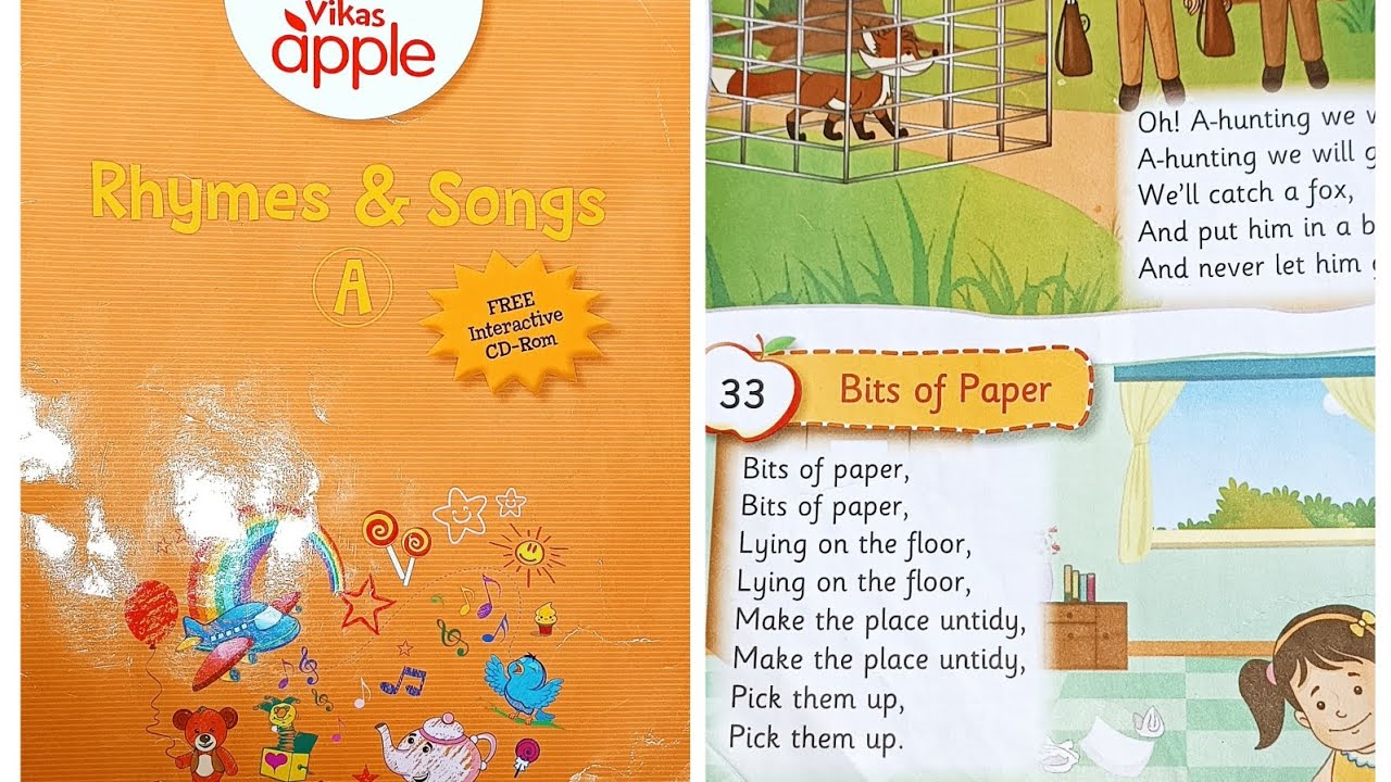 Bits of Paper | Lkg | Poem | English | Pre-school | Rhymes and songs ...