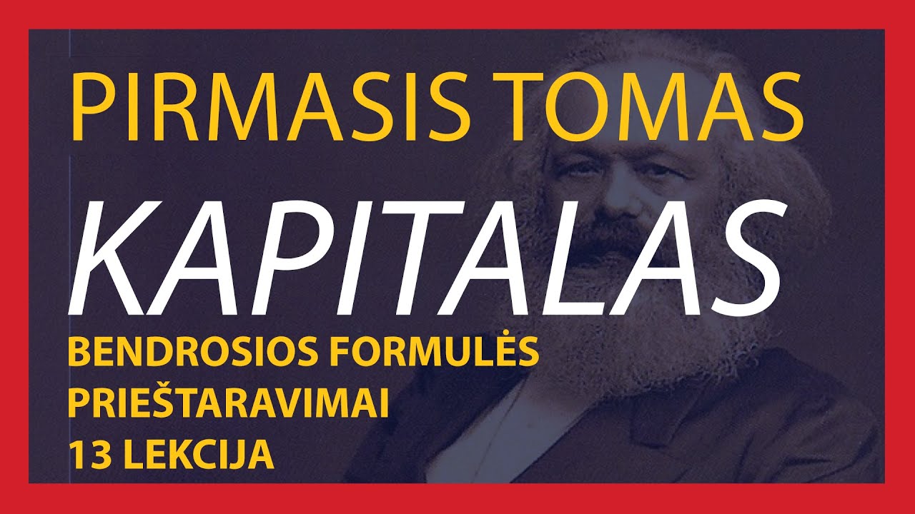 #Teorija. Kapitalo gaminimo procesas: Pinigų virtimas kapitalu ...