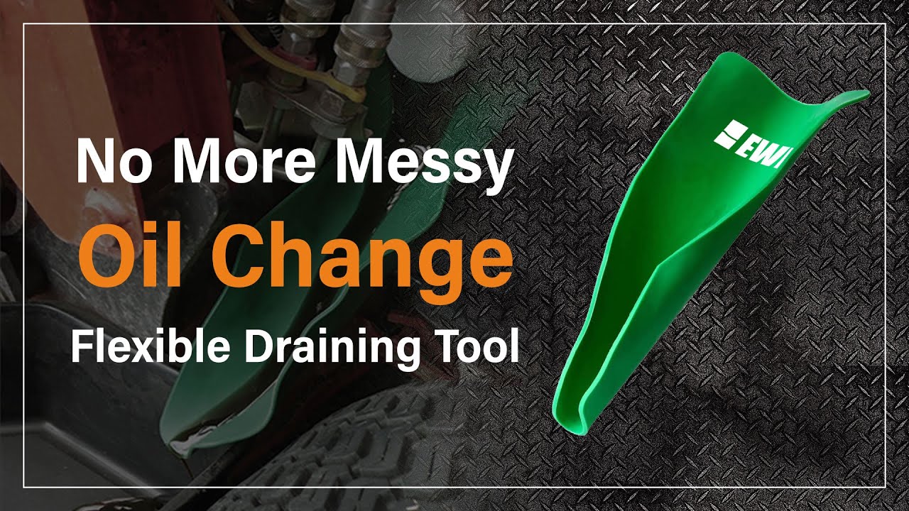 No Messy with All-in-One Flexible Oil Change Draining Tool│EB0311 ...