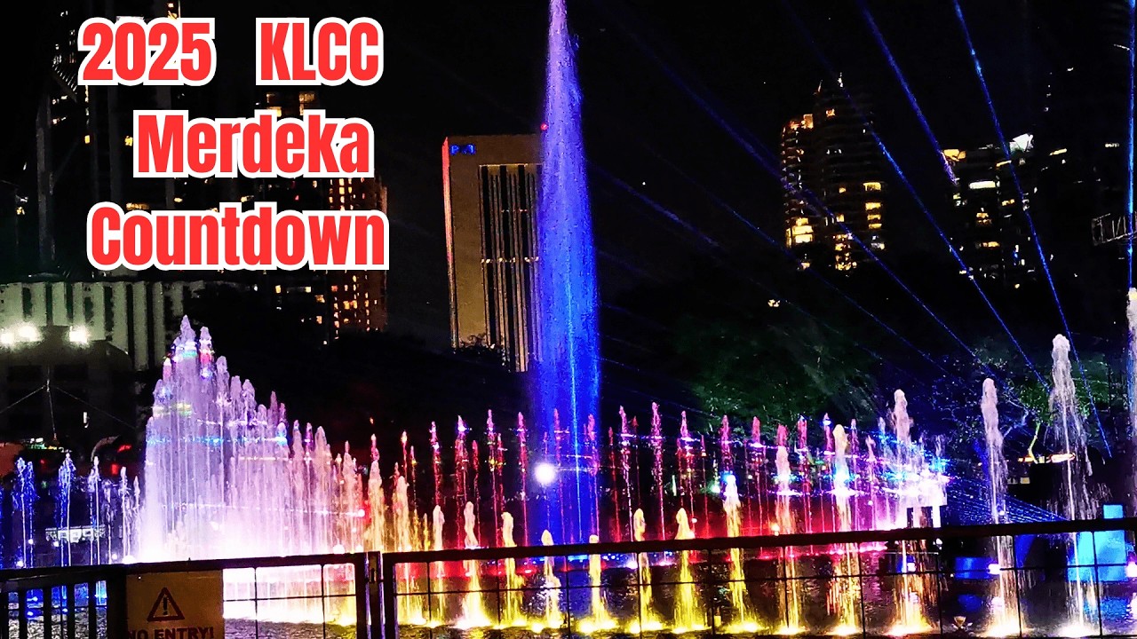 2025 KLCC Merdeka Countdown Concert with Musical Fountain Shows - YouTube