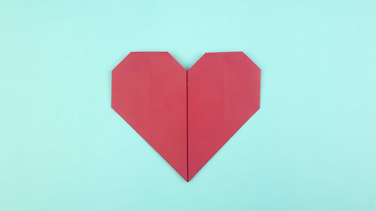 Easiest Origami Heart Ever || How to Make an Easy inflatable heart ...