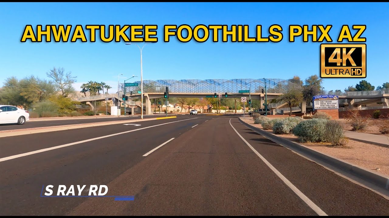 AHWATUKEE FOOTHILLS ARIZONA | Driving through the prosperous city of ...