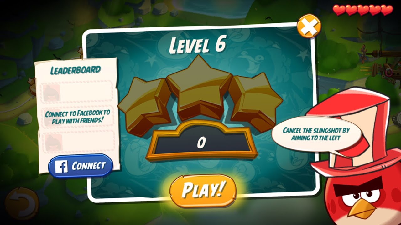 Angry bird 2 ! level 6 ! how to strike and earn high points in level 6 ...