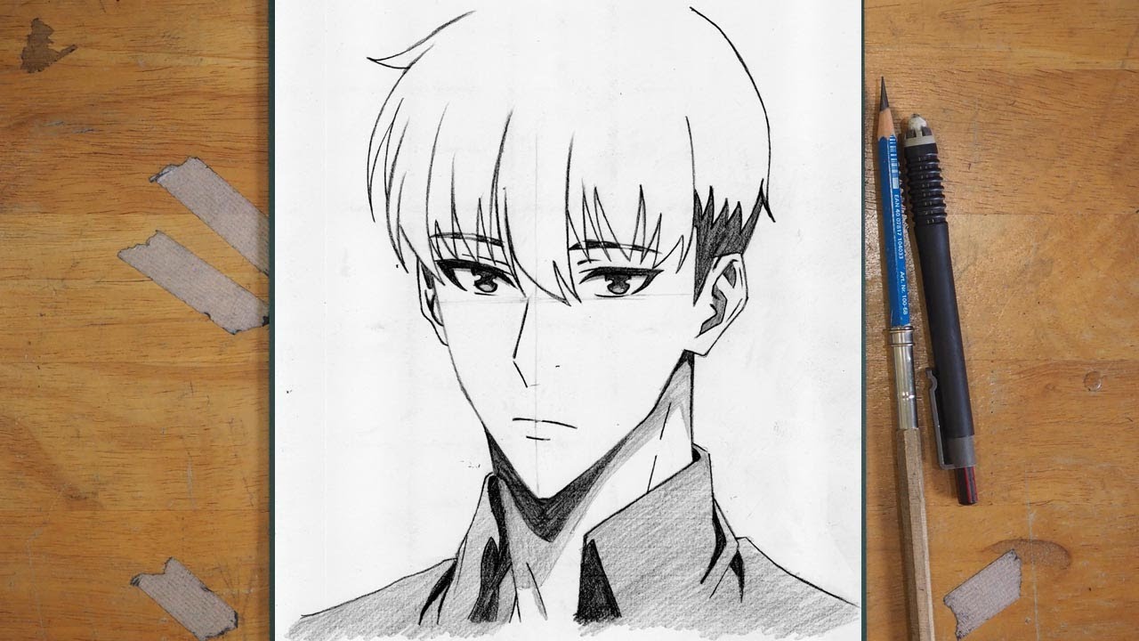 How to Draw Sung Jin-Woo | Easy Step-by-Step Tutorial | Solo Leveling ...