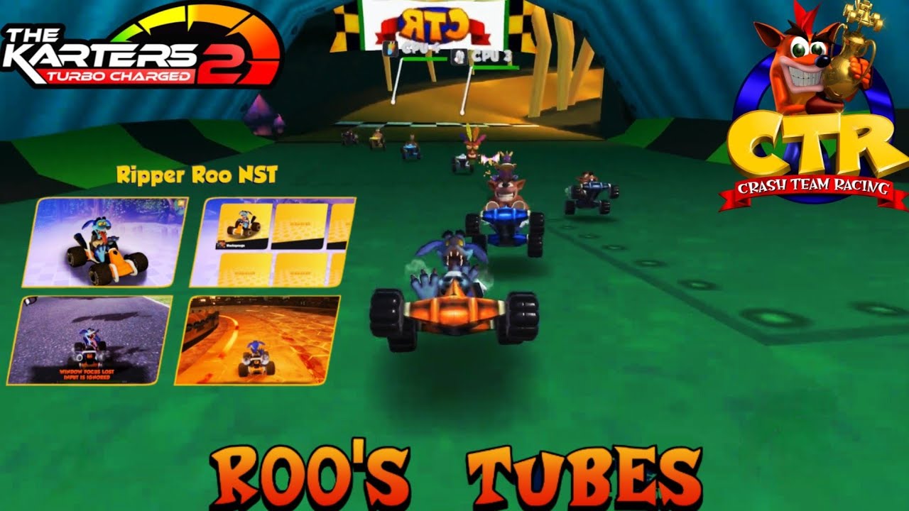The Karters 2: Turbo Charged: Crash Team Racing: Roo's Tubes Mod ...