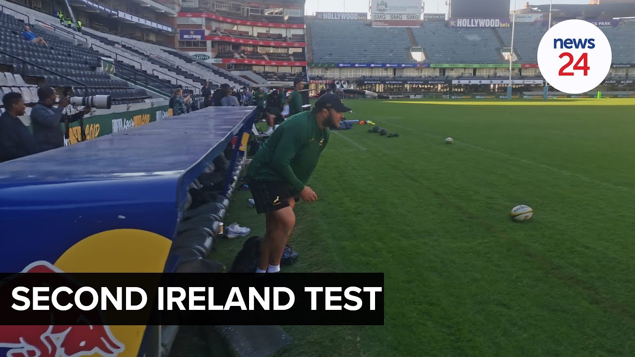 WATCH | Springboks preparing for their second Test against Ireland on ...