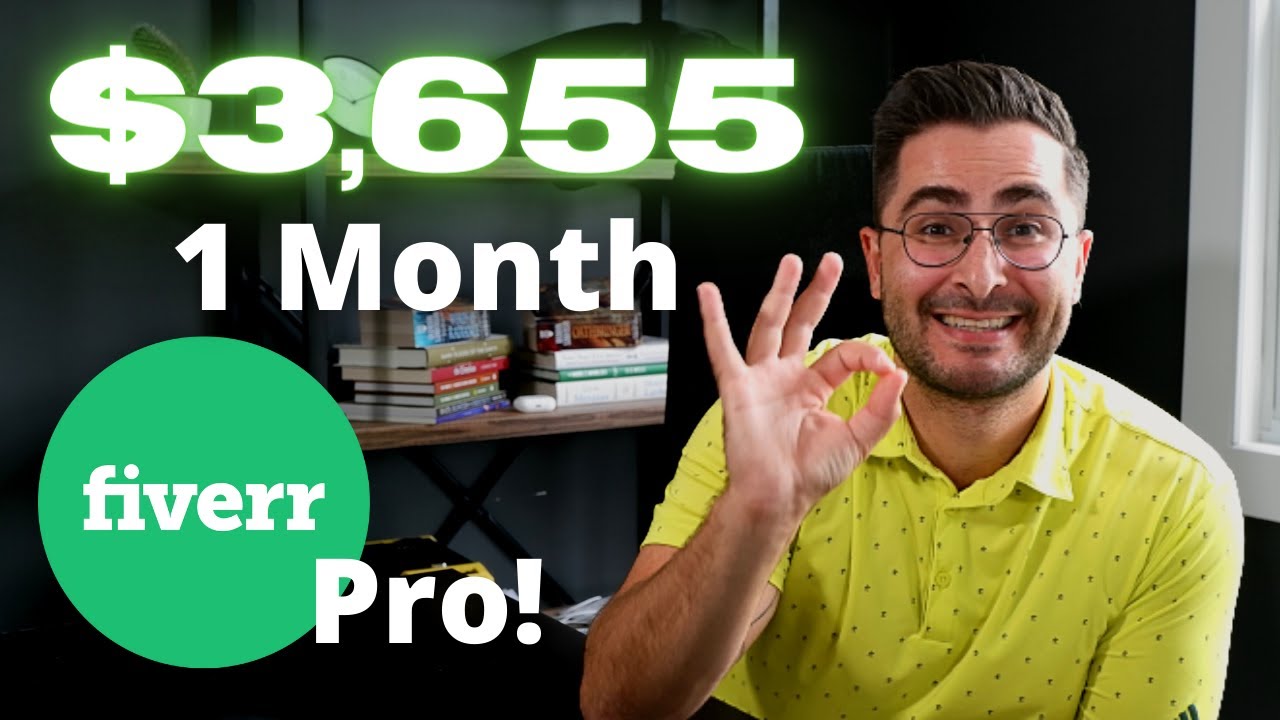 $3,655 Fiverr Earnings - First Month As A Fiverr Pro Seller - YouTube