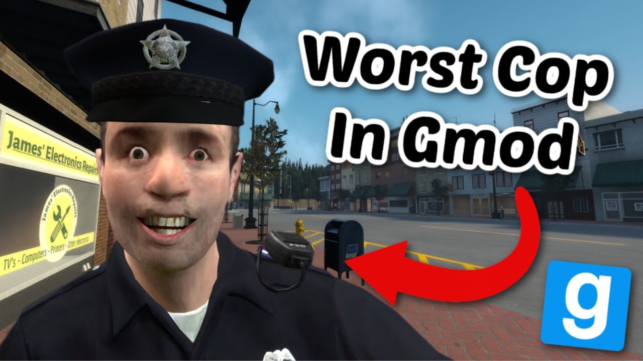 I Trolled People As The Worst Cop In Gmod Police RP - YouTube
