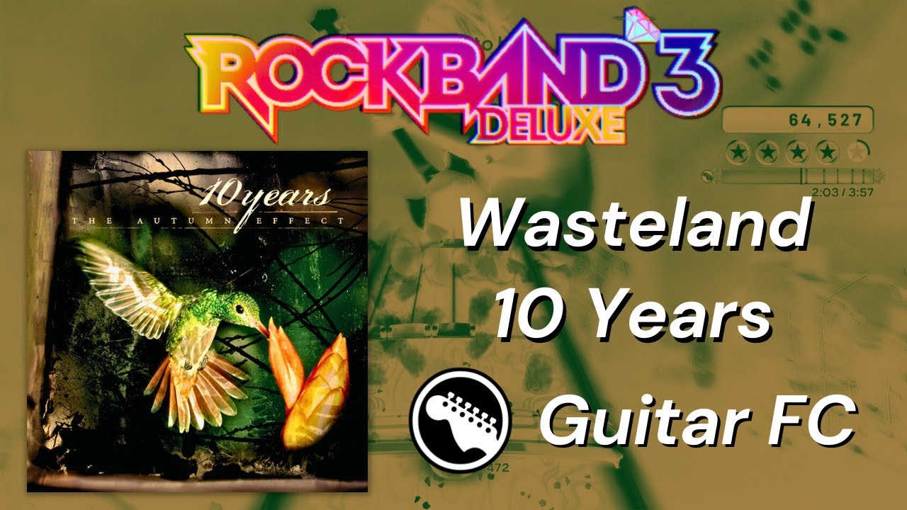 Wasteland - 10 Years Guitar Expert FC (Rock Band 3 Deluxe) - YouTube