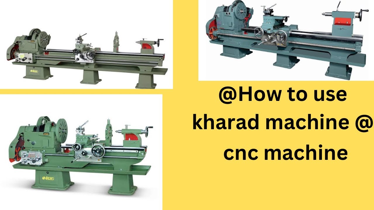 How to use kharad & cnc machine # video # trending #use # subscribe ...