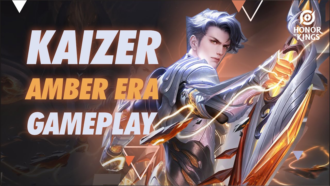 Kaizer - Amber Era Skin Gameplay | Honor of Kings #16 - YouTube