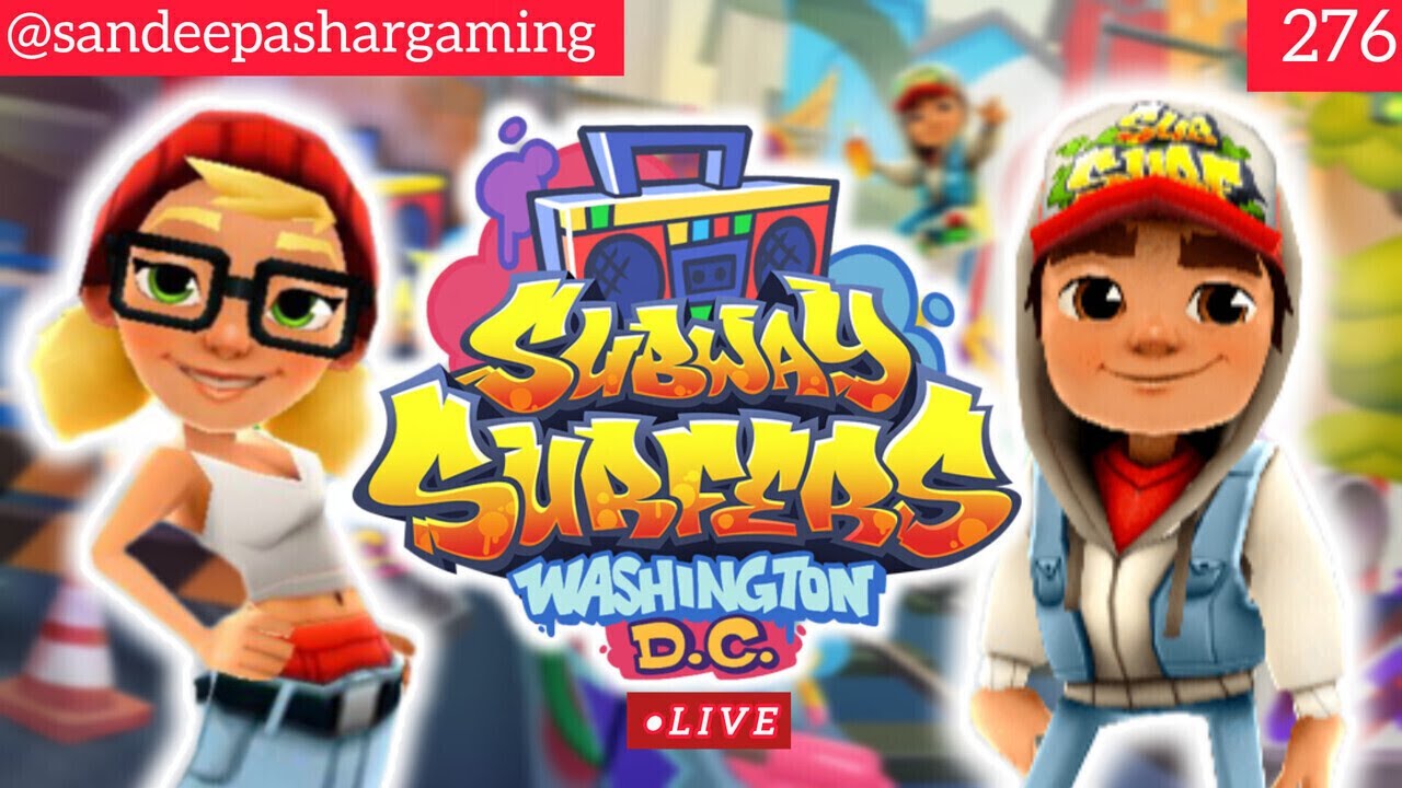🔴Subway Surfers Live | Subway Surfers Washington DC 2025 | Subway ...