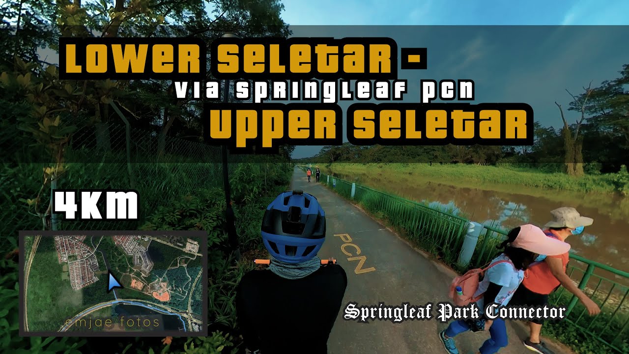 4KM Lower Seletar to Upper Seletar Reservoir Park via Springleaf Park ...